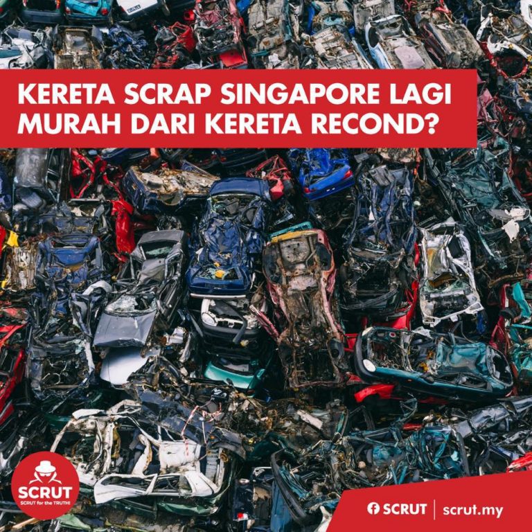 Pernah dengar kereta scrap Singapore? - SCRUT.my
